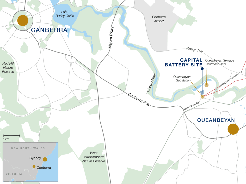 Capital Battery - Cleaner Power for ACT